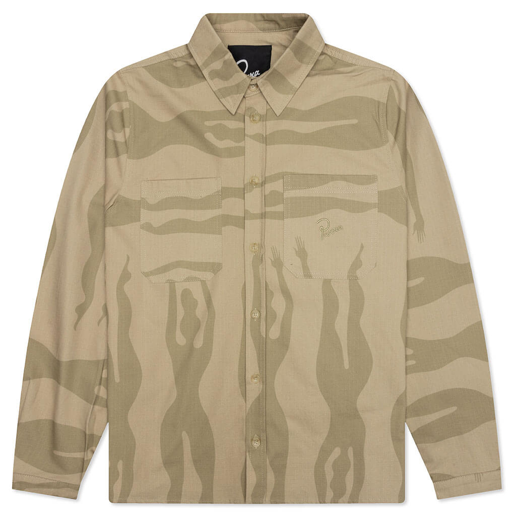 Under Polluted Water Shirt - Khaki – Feature