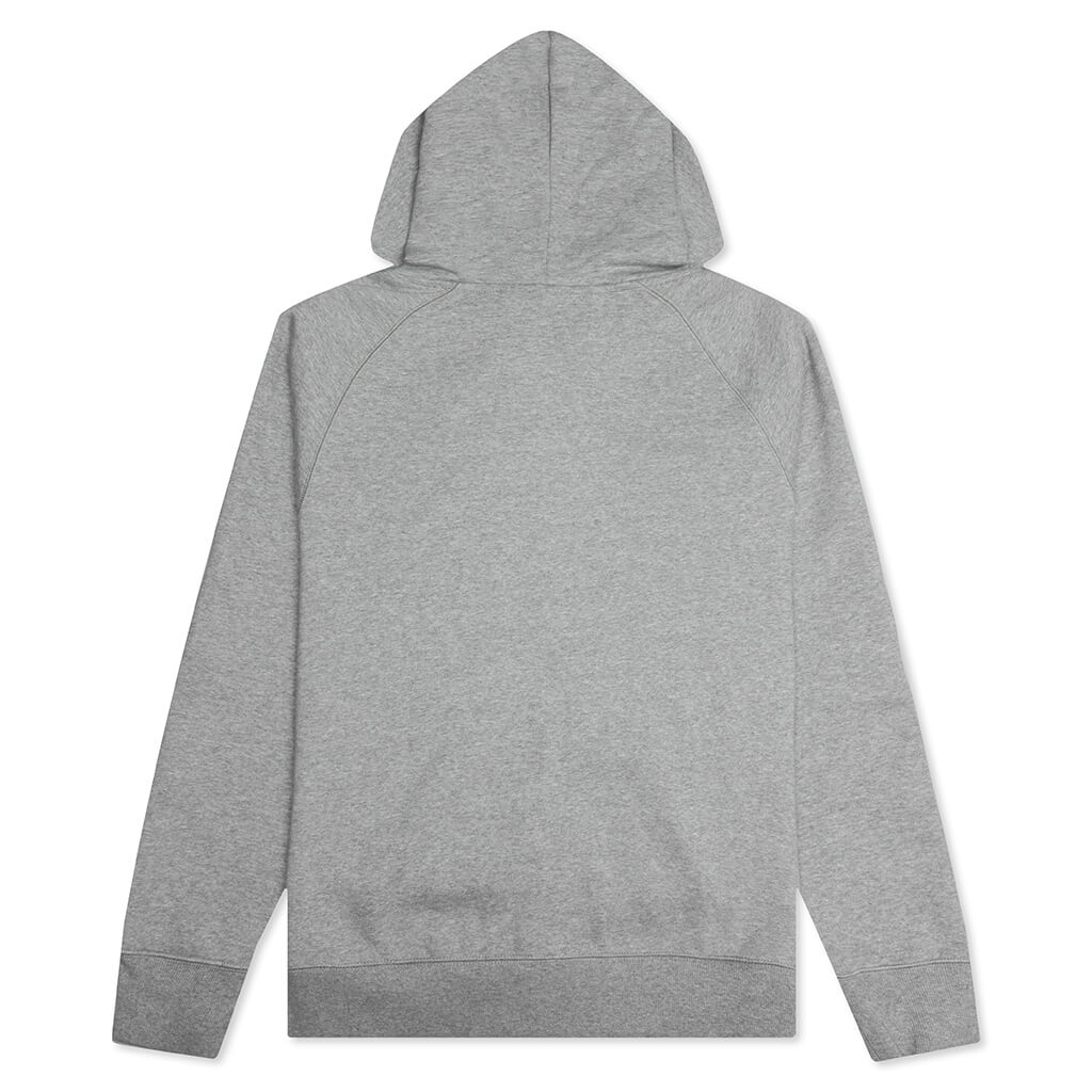 Hooded Chase Jacket - Grey Heather/Gold – Feature