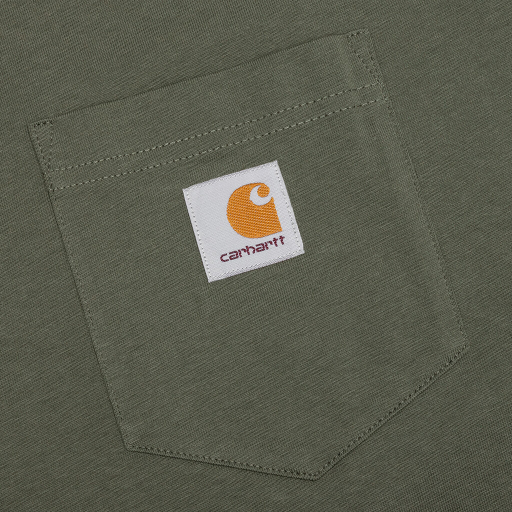 Pocket S/S T-Shirt - Seaweed – Feature