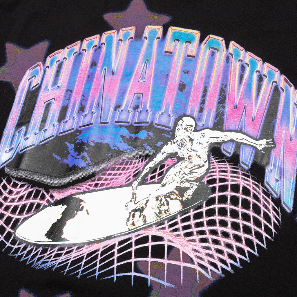 Chinatown Ride The Wave Glitch Tee - Black – Feature