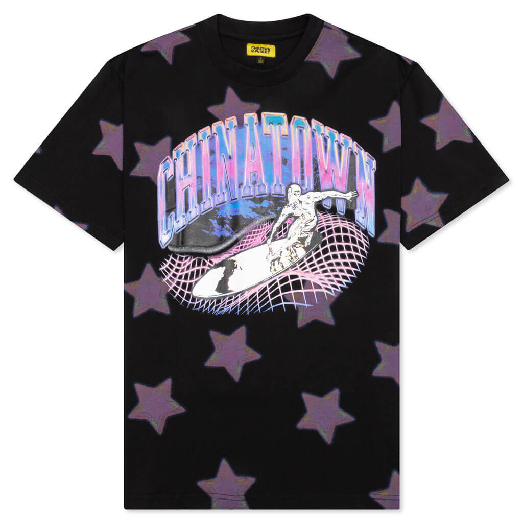 Chinatown Ride The Wave Glitch Tee - Black – Feature