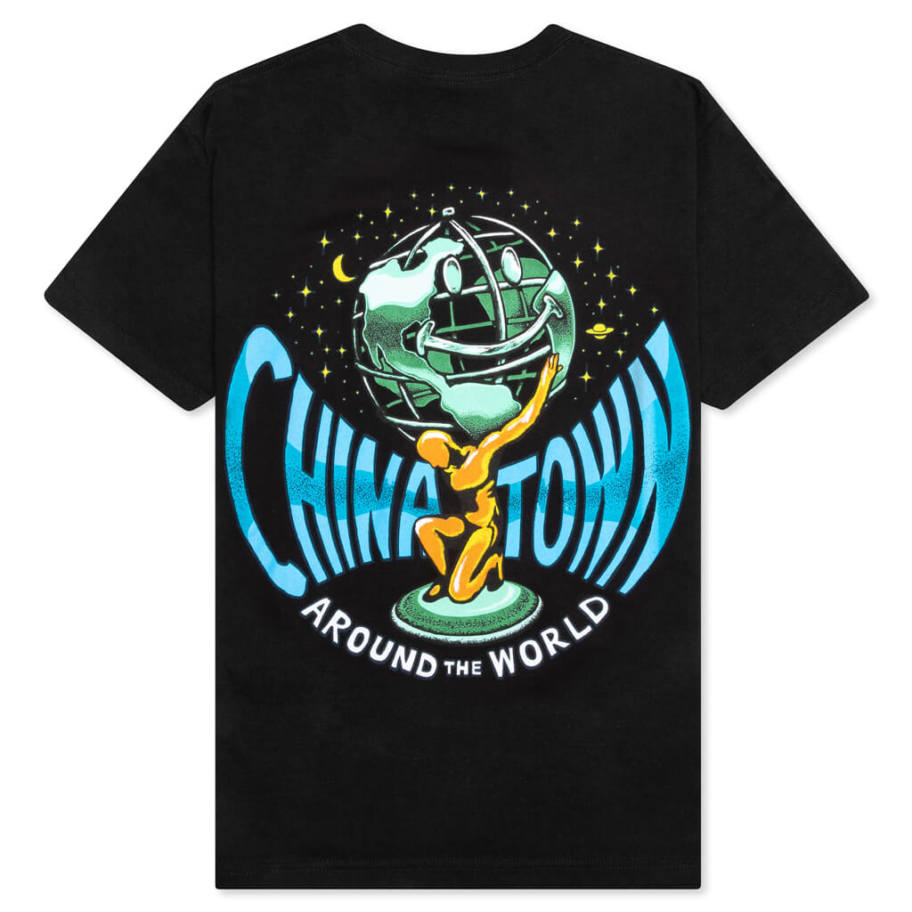 Chinatown Smiley Atlas T-Shirt - Black – Feature