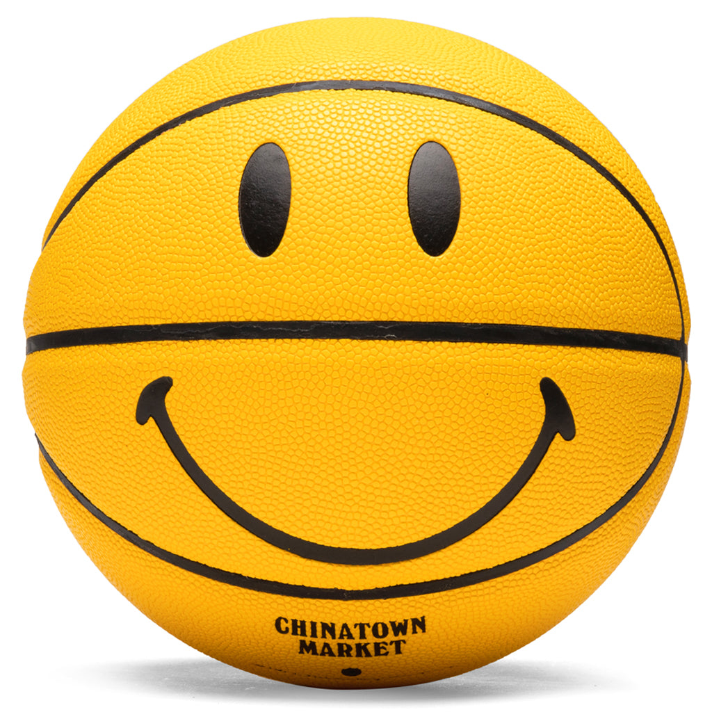 Chinatown Smiley Basketball - Yellow – Feature