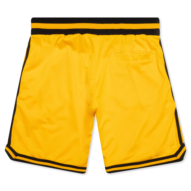Chinatown Smiley Basketball Shorts - Yellow – Feature
