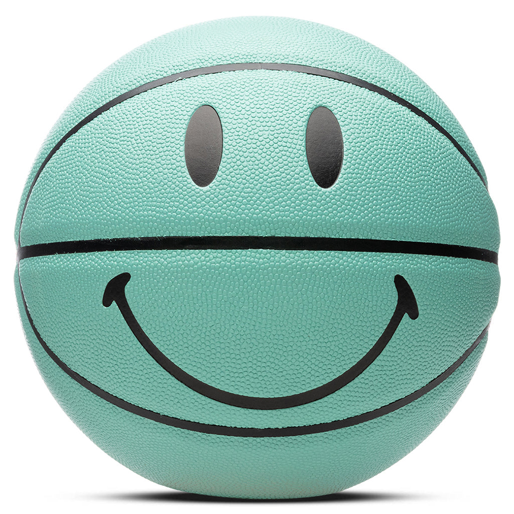 Chinatown Smiley Breakfast Basketball - Teal Blue – Feature