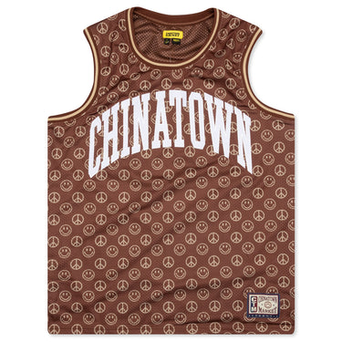 차이나타운 Smiley Cabana 농구복 - 브라운 – Feature