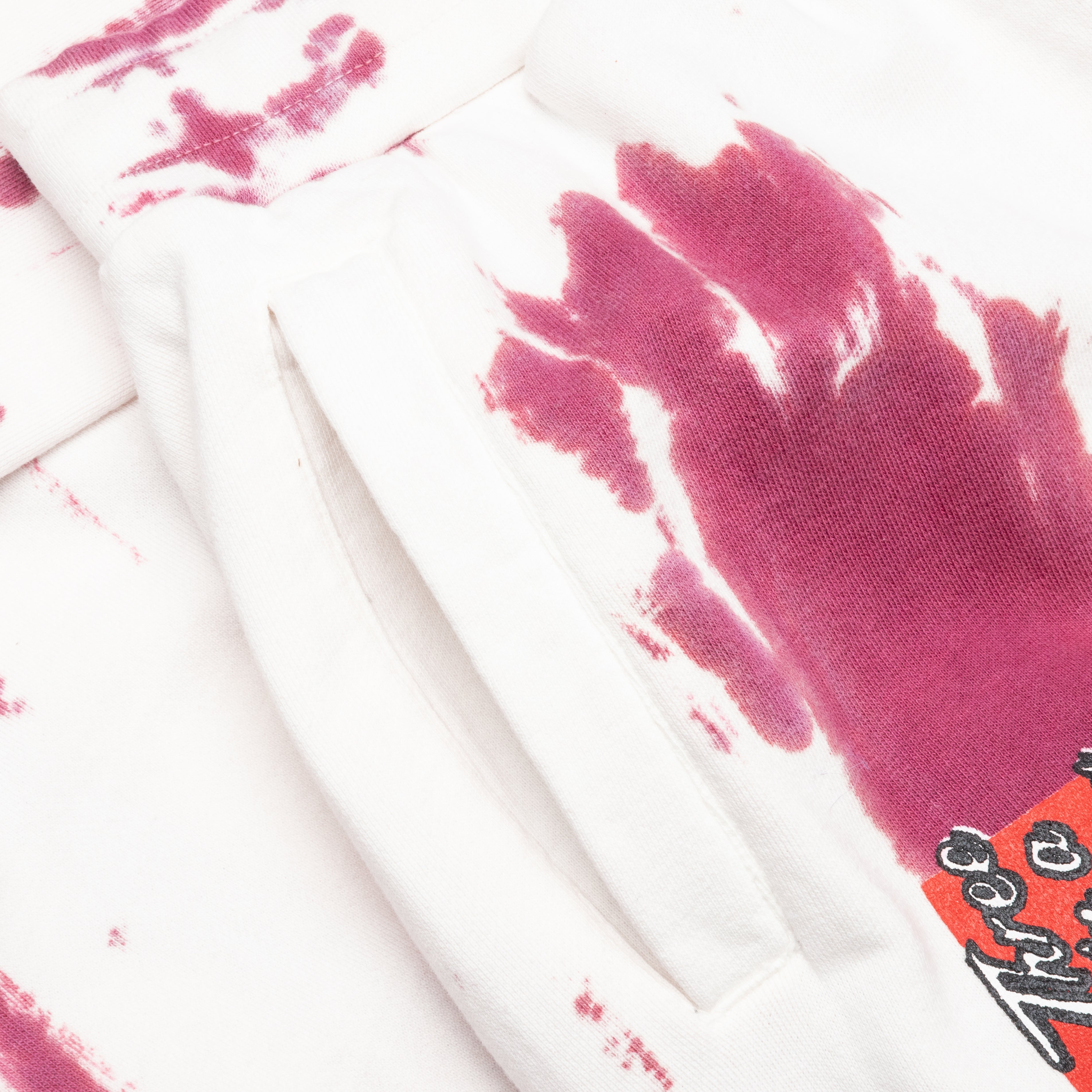 Chinatown Smiley Champions 3 Rings Tie-Dye Sweatpants - Red – Feature