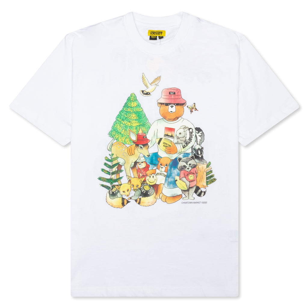 Chinatown Smiley Friends Tee - White – Feature