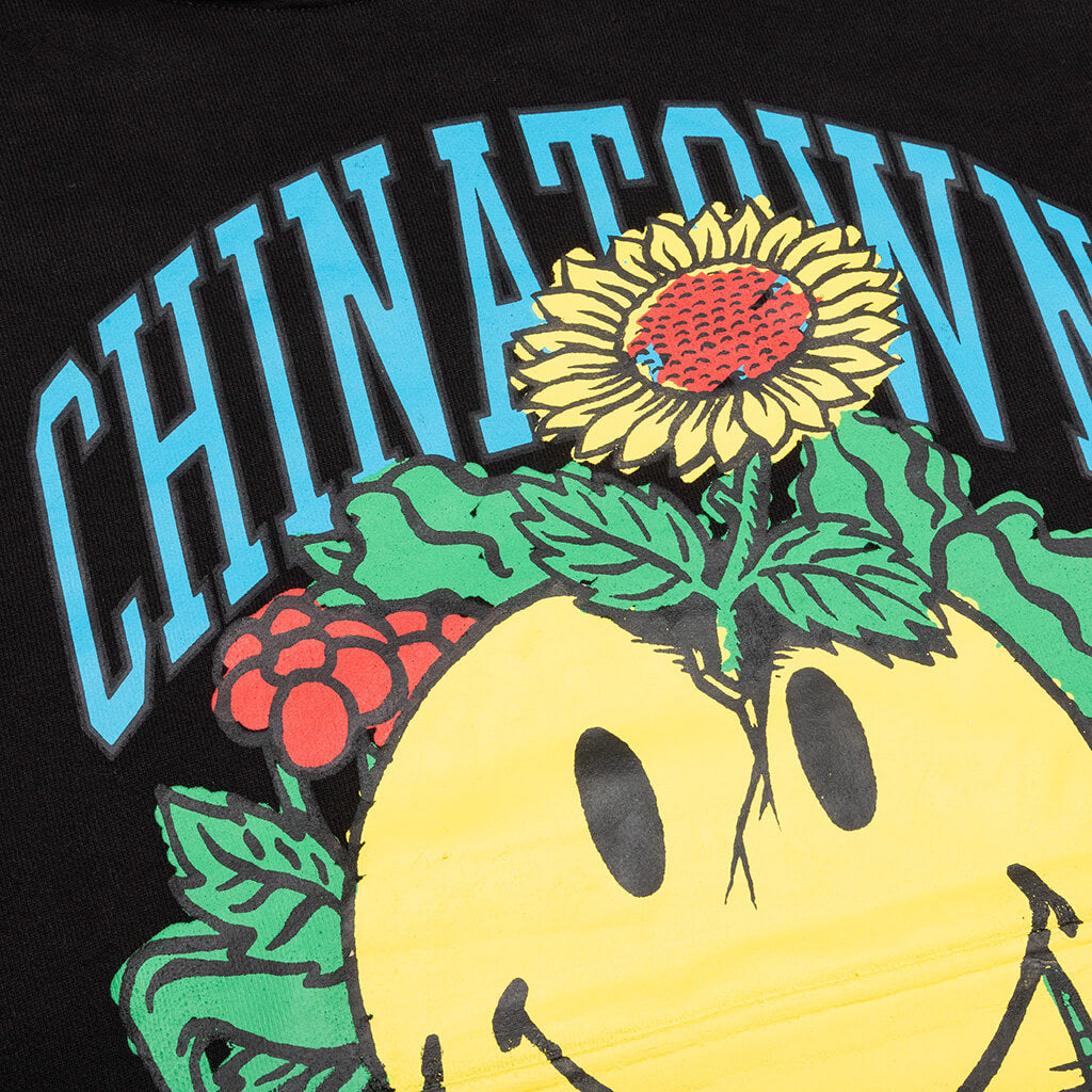 Chinatown Smiley Planter Hoodie - Black – Feature