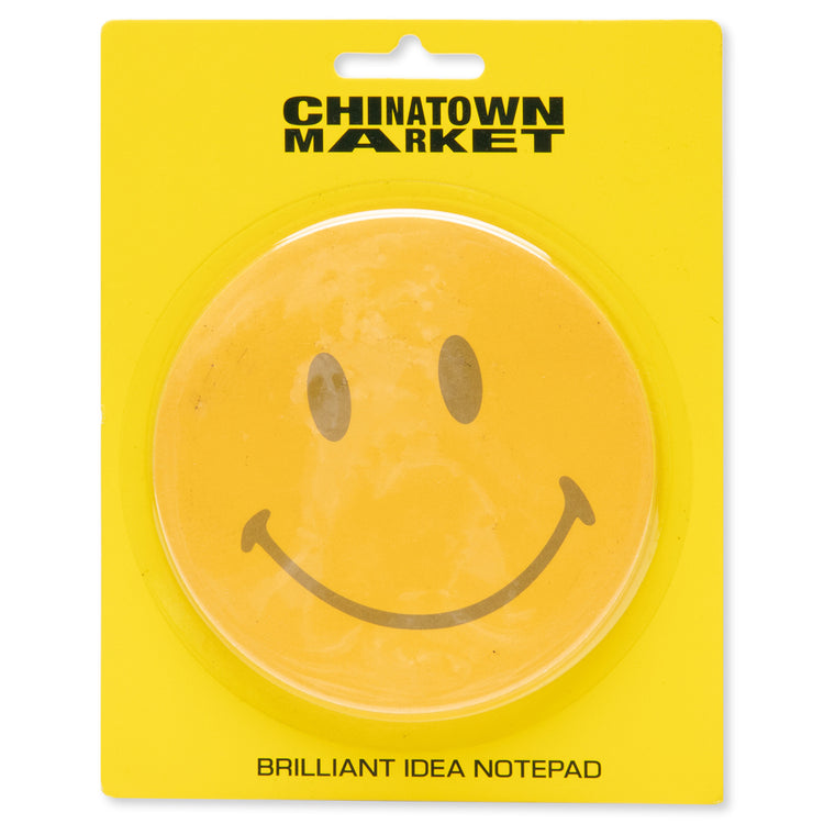 Chinatown Smiley Post It Note Pad - Yellow – Feature