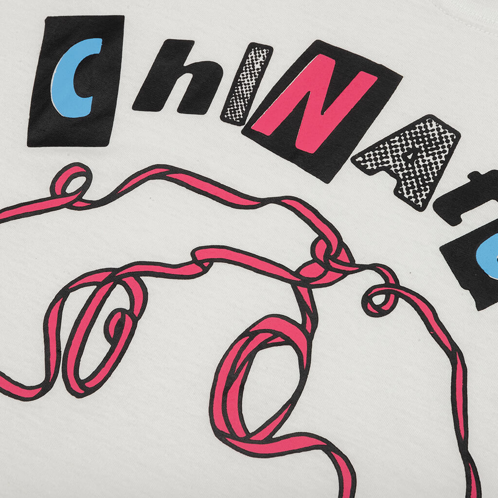 Chinatown Smiley Tape Player T-Shirt - Cream – Feature