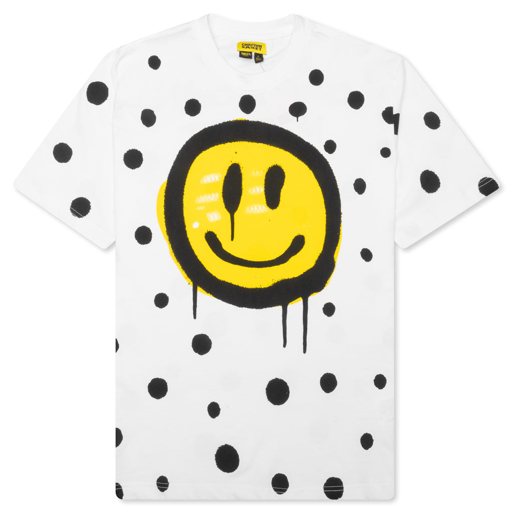 Chinatown Smiley Vandal S/S Tee - White – Feature