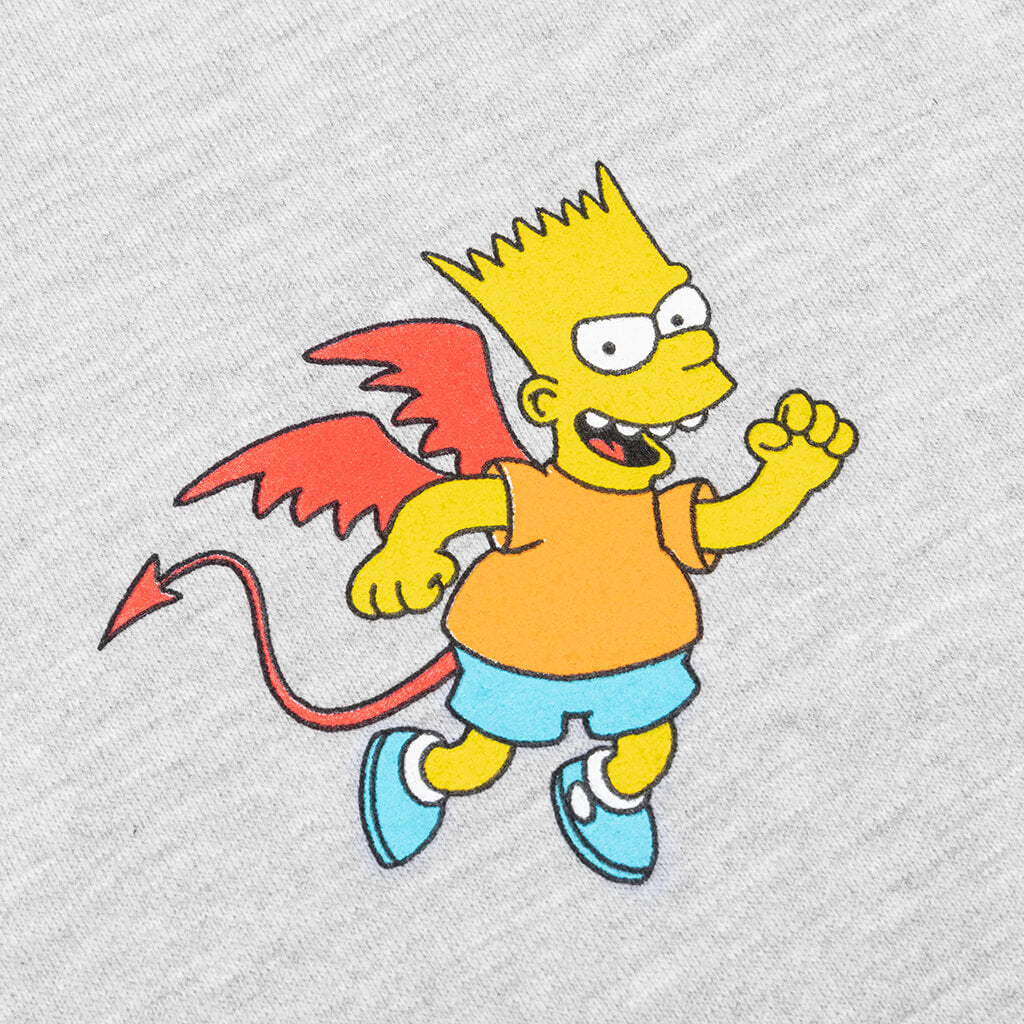 Chinatown x The Simpsons Devil Arc Hoodie - Ash – Feature