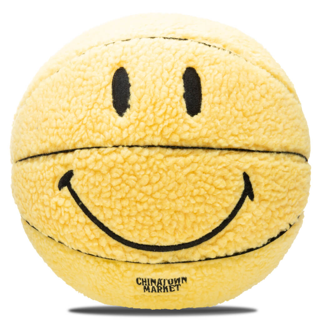 Chinatown Smiley Sherpa Basketball - Yellow – Feature