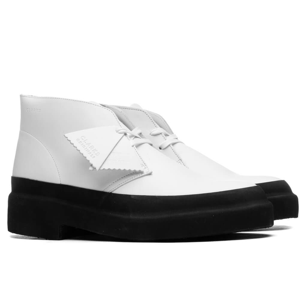 Desert Galosh - White Leather – Feature