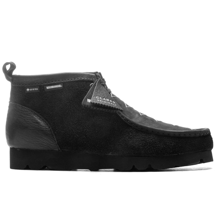 Clarks x Neighborhood Wallabee BT GTX - Black – Feature