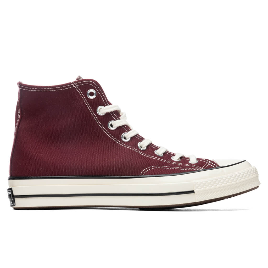 Chuck '70 Hi - Deep Bordeaux/Egret – Feature