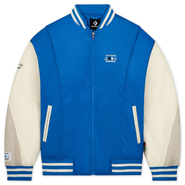 Converse x Ader Error Shapes Varsity Jacket - Cobalt – Feature