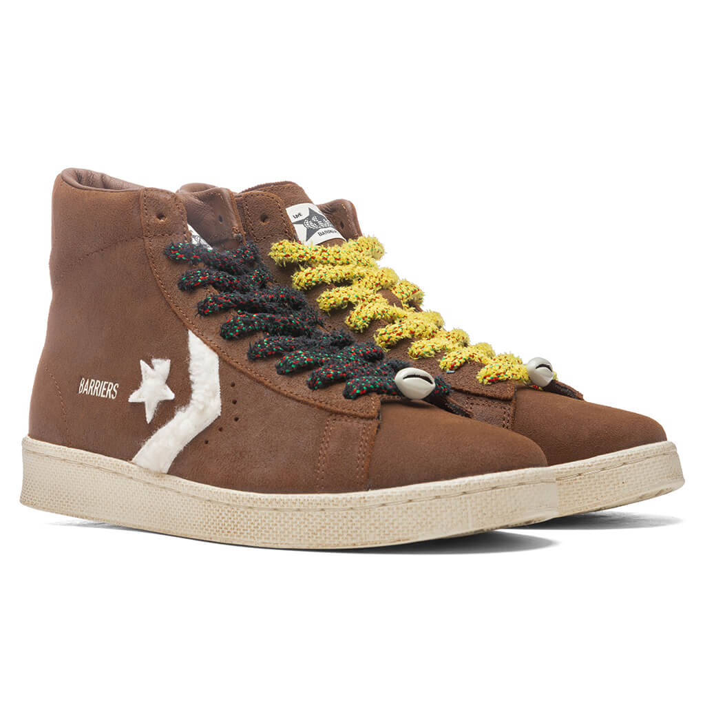 Converse x Barriers Pro Leather Hi - Monks Robe/Black – Feature