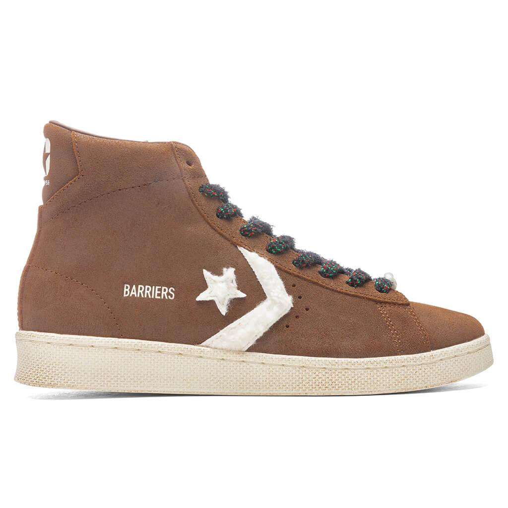 Converse x Barriers Pro Leather Hi - Monks Robe/Black – Feature