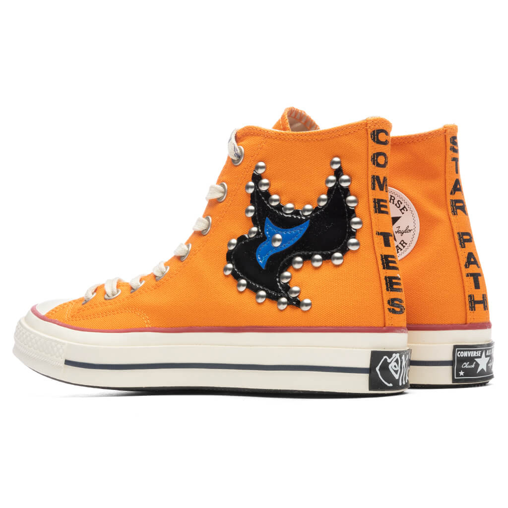 Converse x Come Tees Chuck Taylor 70 Hi - Sun Orange/Egret/Black – Feature