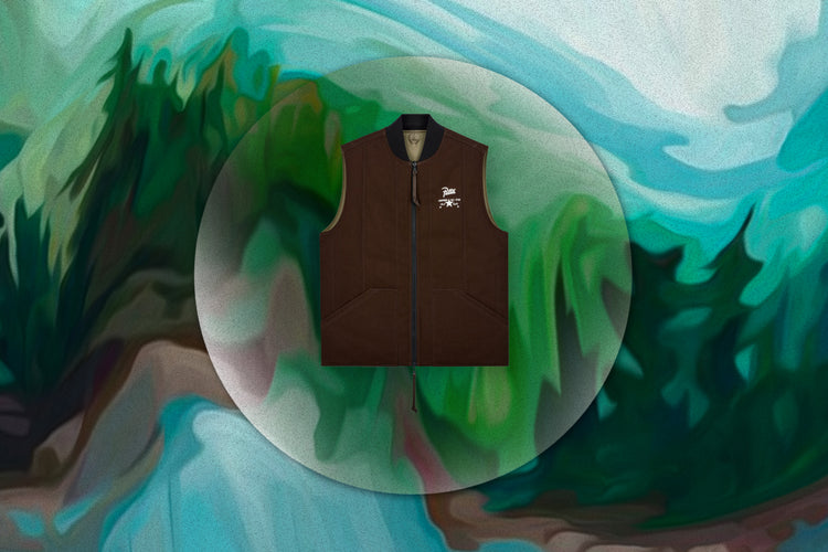 Converse x Patta Four-Leaf Clover Utility Reversible Padded Vest - Jav ...