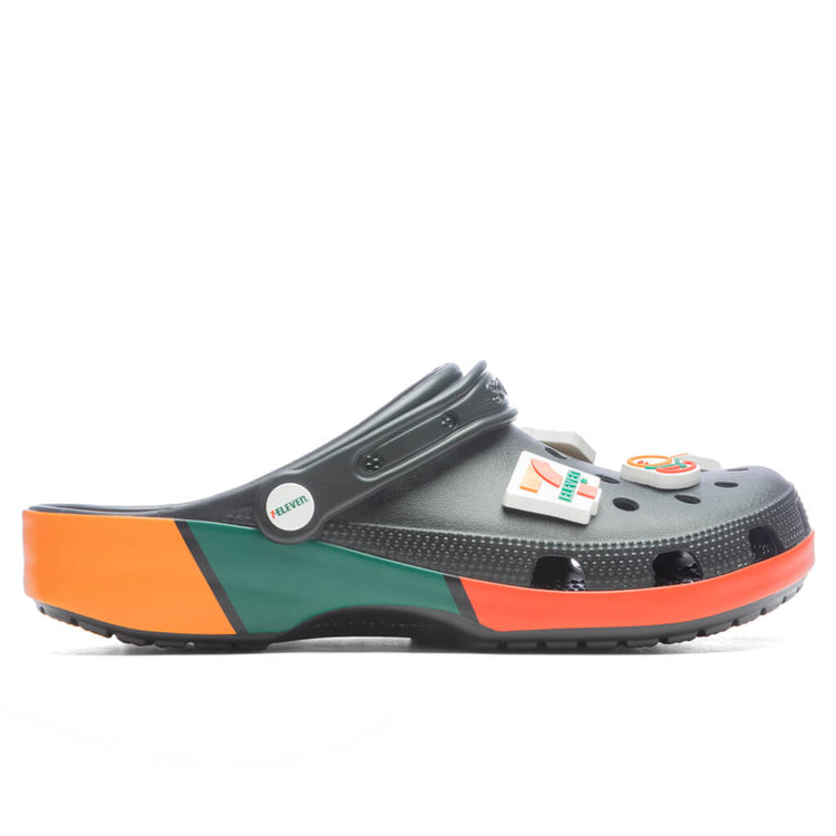 Crocs x 7-Eleven Classic Clog - Black – Feature