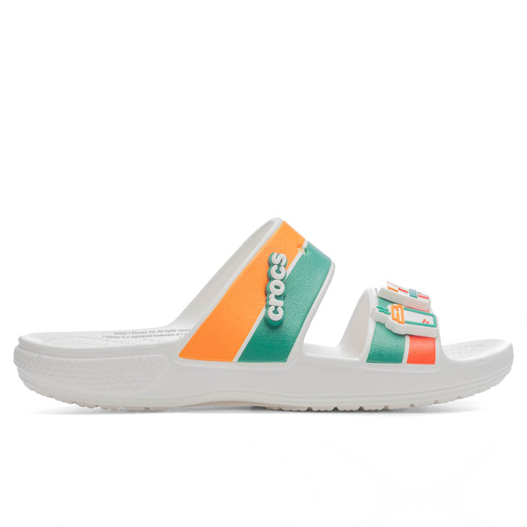 Crocs x 7-Eleven C12 Strap Sandal - White – Feature