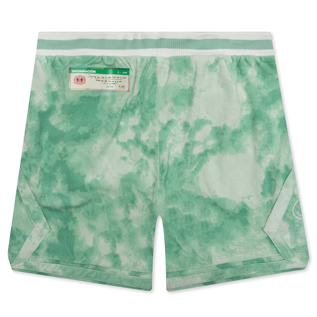 Jordan x J Balvin Shorts - Jade Aura/Enamel Green – Feature