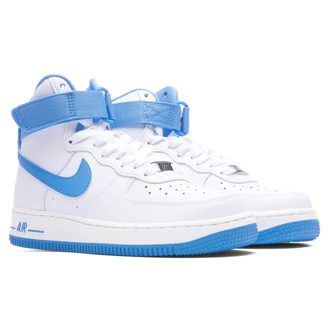 Women's Air Force 1 High OG - White/University Blue/Sail – Feature