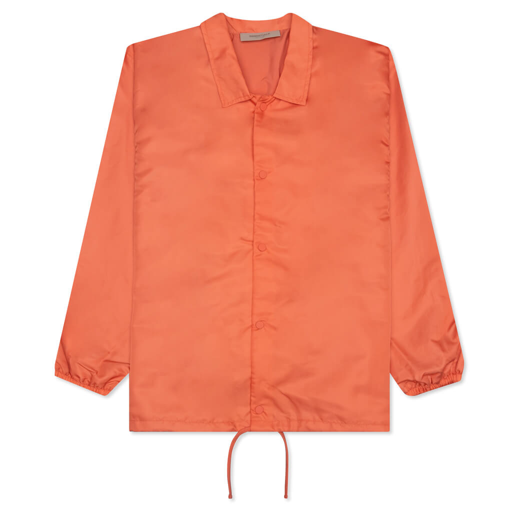 Essentials Coaches Jacket - Coral – Feature
