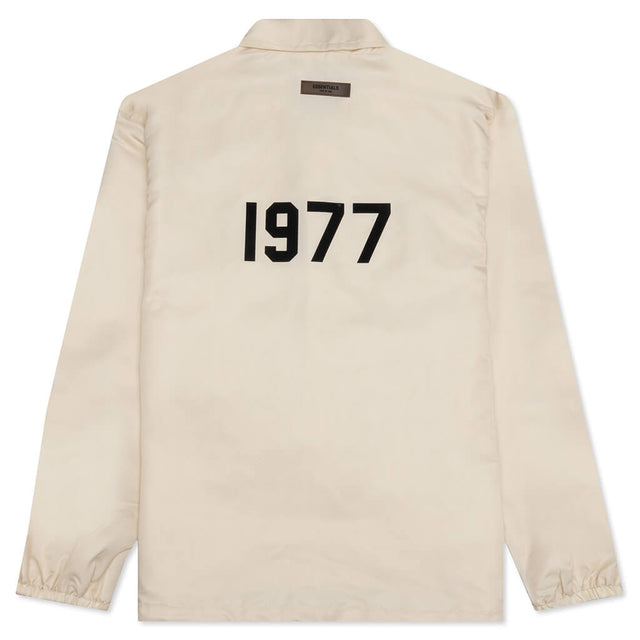 Essentials Coaches Jacket - Egg Shell – Feature