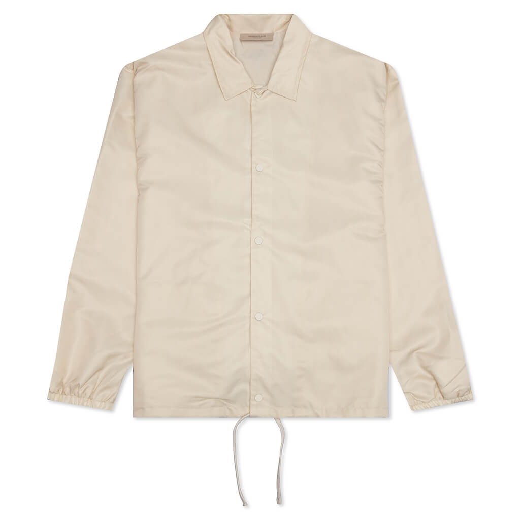 Essentials Coaches Jacket - Egg Shell – Feature