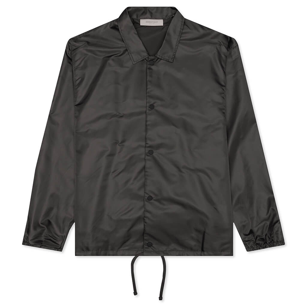 Essentials Coaches Jacket - Off-Black – Feature