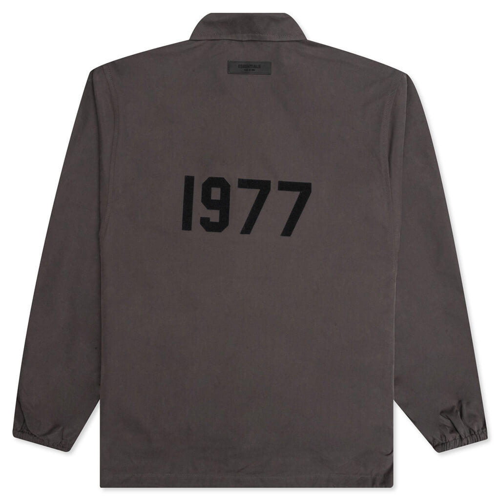 Essentials Coaches Jacket - Off-Black – Feature