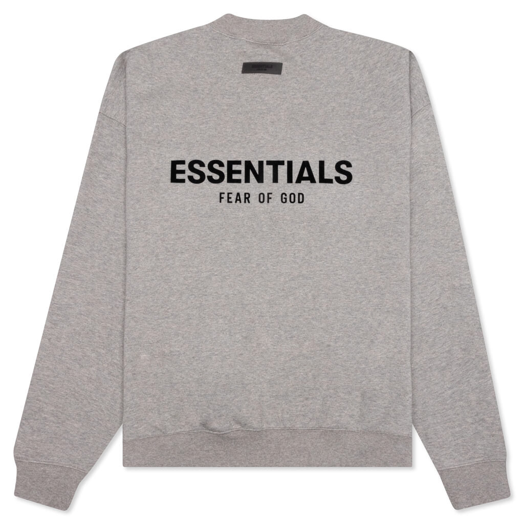 Fear Of God Essentials Crewneck - Dark Oatmeal – Feature