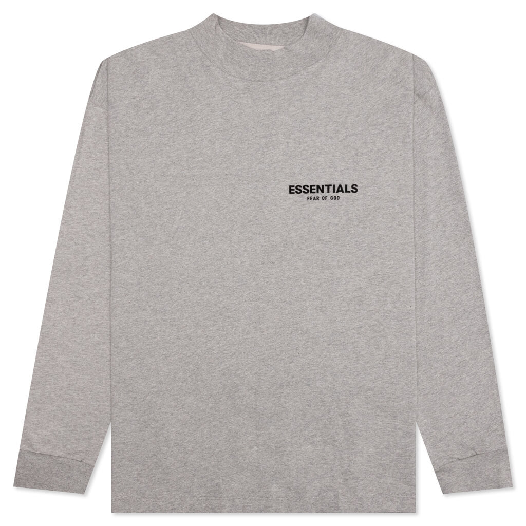 Fear Of God Essentials L/S Tee - Dark Oatmeal – Feature