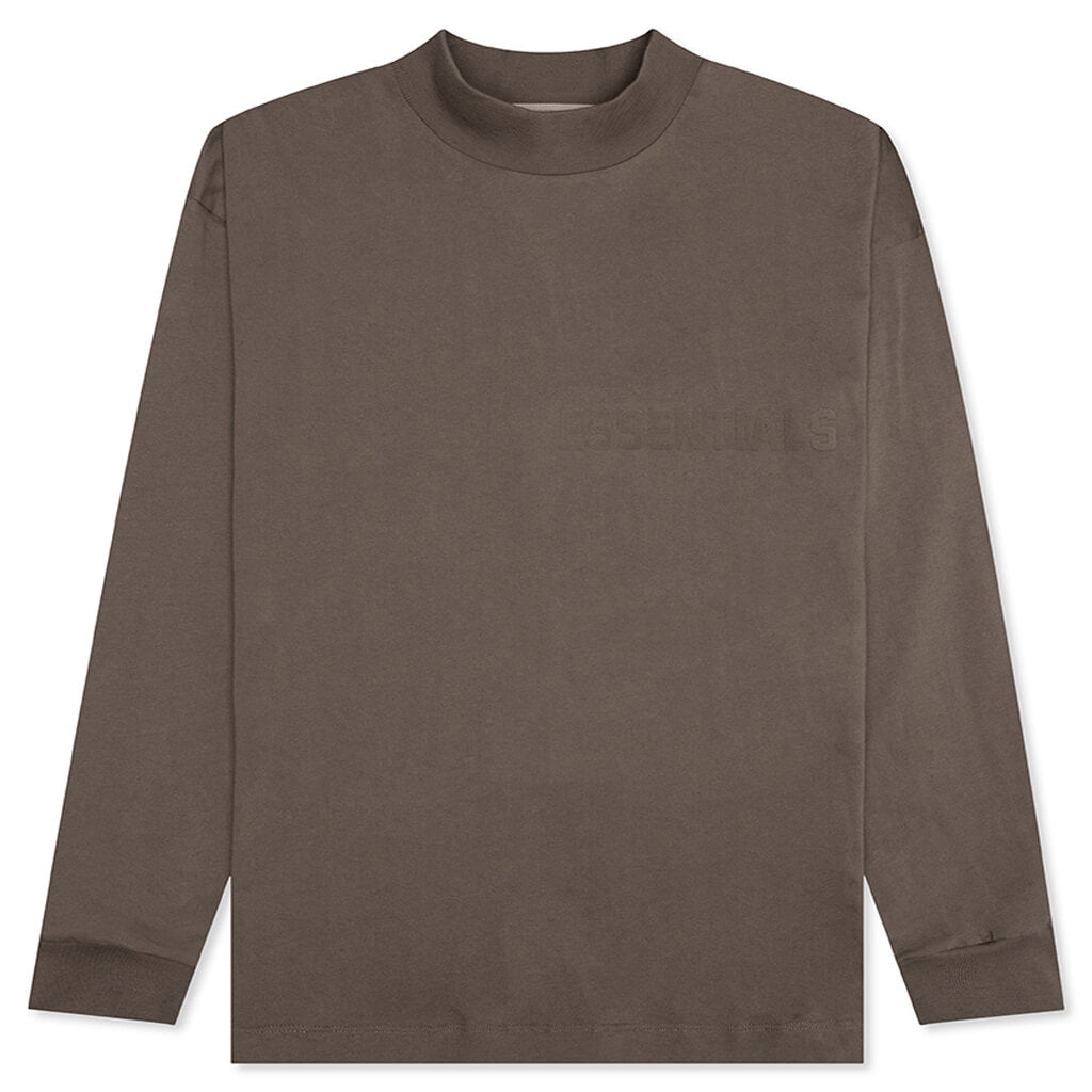 Essentials L/S Tee - Wood – Feature