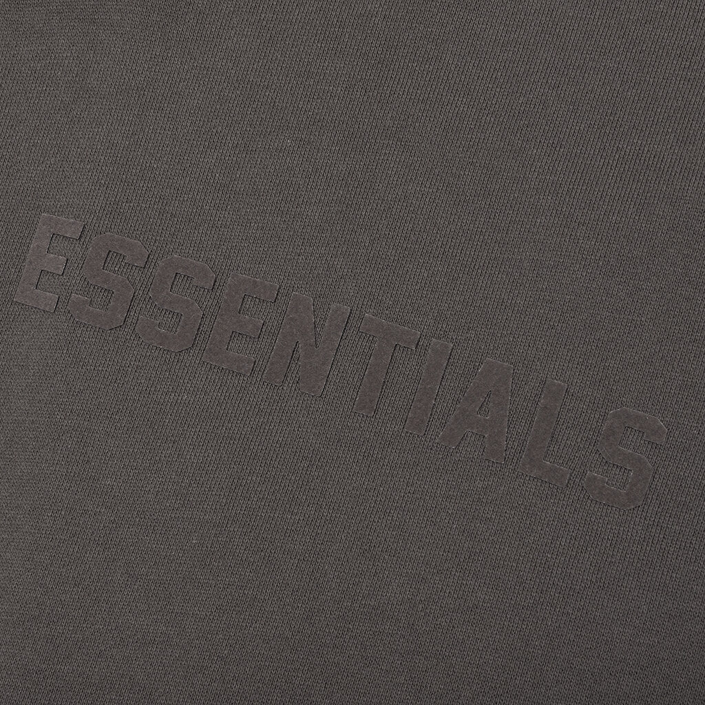 Essentials L/S Polo - Off-Black – Feature