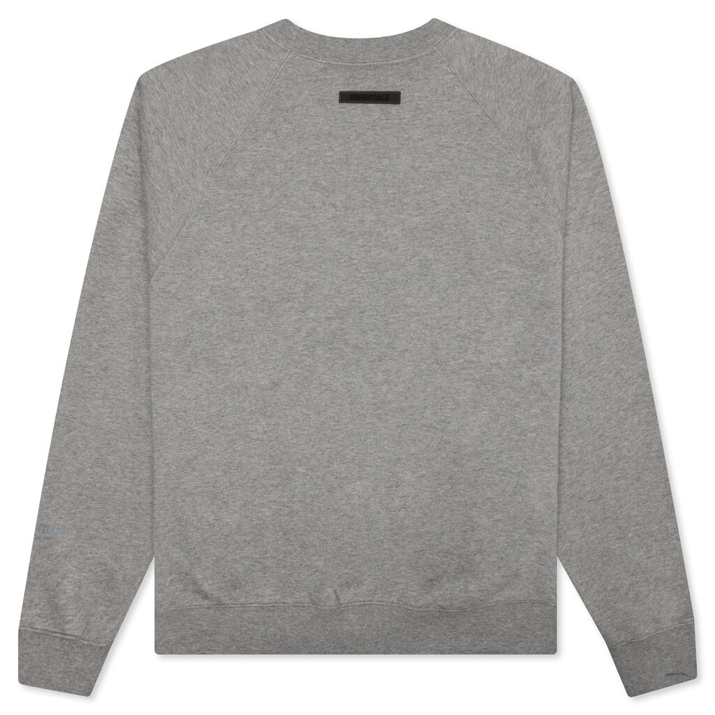 Essentials Pullover Crewneck - Dark Heather Oatmeal – Feature