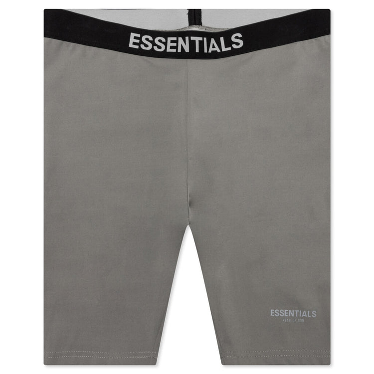 Essentials Athletic Biker Short - Charcoal – Feature