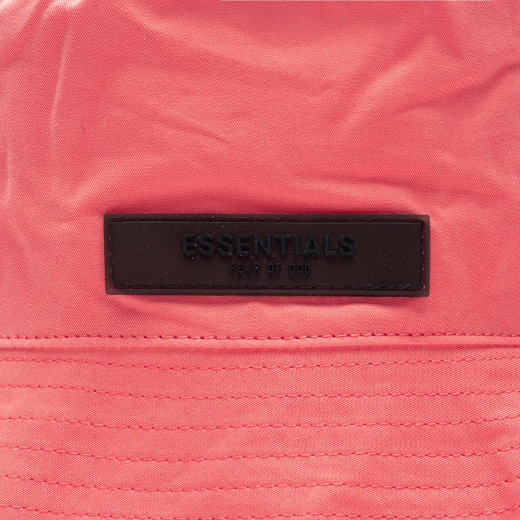 Essentials Bucket Hat - Coral – Feature
