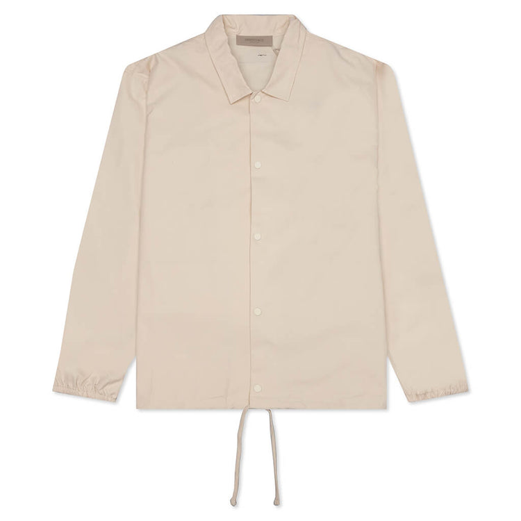 Essentials Lined Coaches Jacket - Egg Shell – Feature