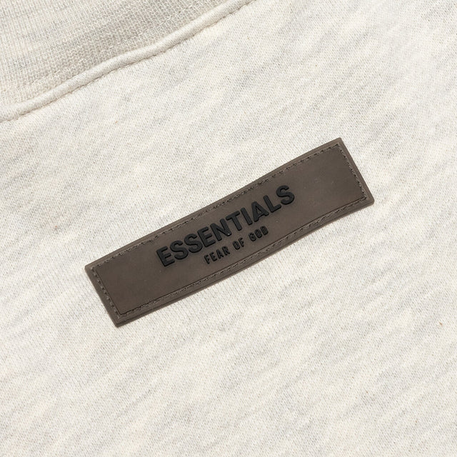 Essentials Core Relaxed Crewneck - Light Oatmeal – Feature