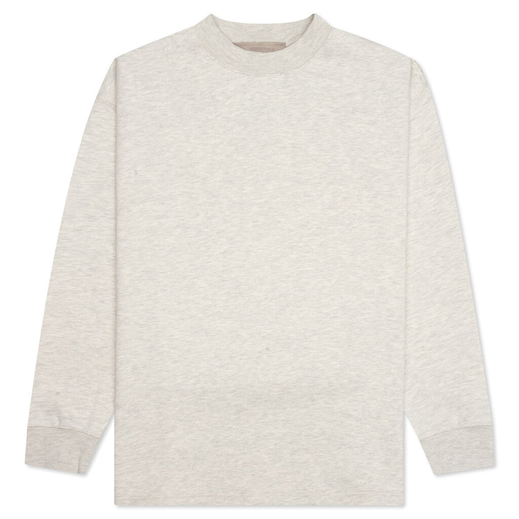 Essentials Core Relaxed Crewneck - Light Oatmeal – Feature