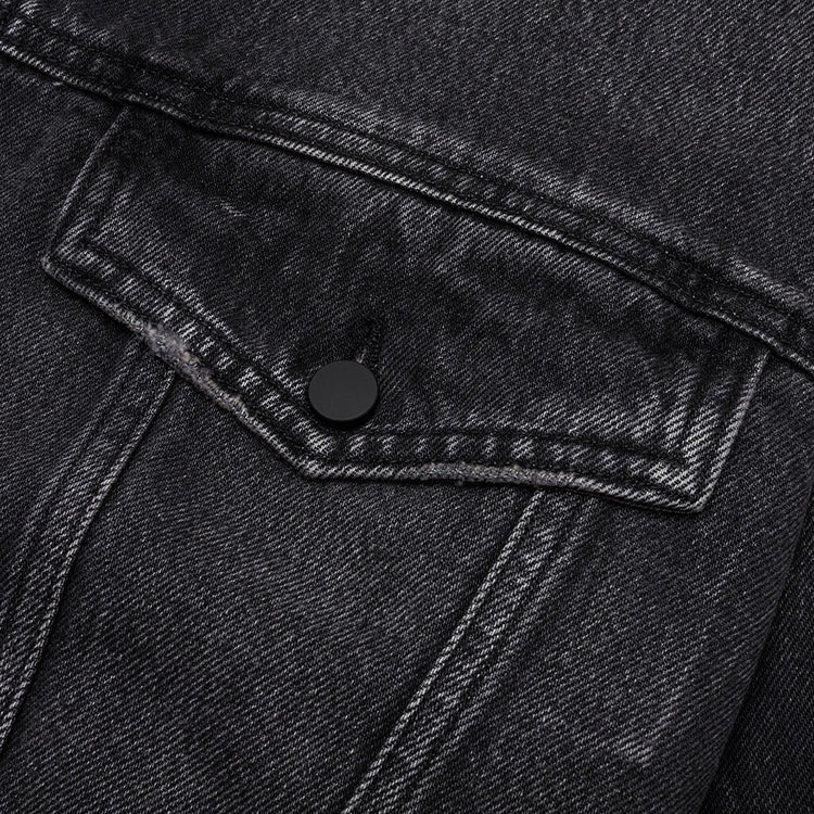 Essentials Denim Jacket - Black – Feature