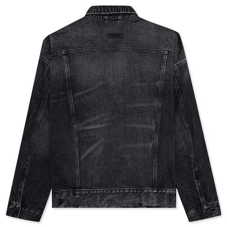Essentials Denim Jacket - Black – Feature