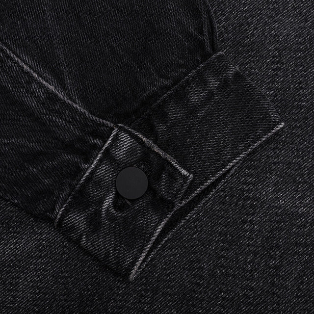Essentials Denim Jacket - Black – Feature