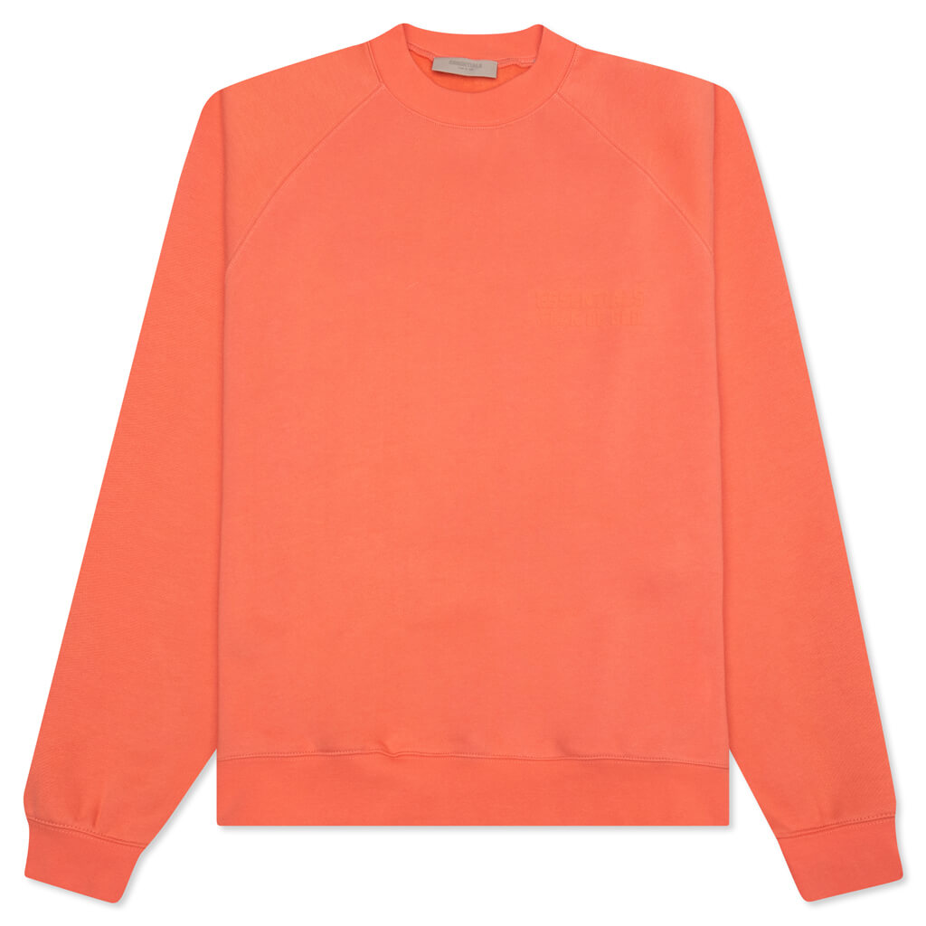 Fear Of God Essentials Essential Crewneck - Coral – Feature