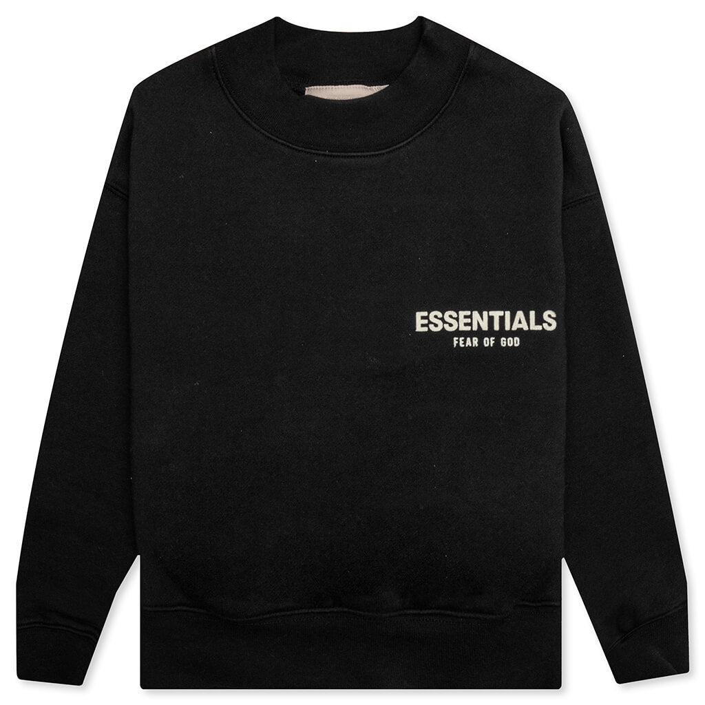 Essentials Kid's Core Crewneck - Stretch Limo – Feature